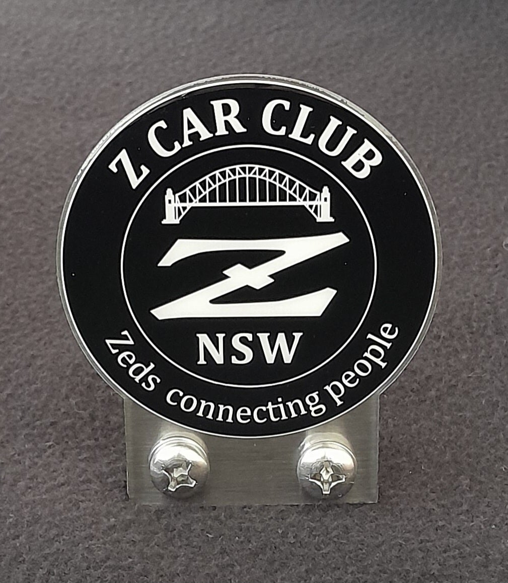Nissan Z Grill Badge | Z CAR CLUB NSW Inc.